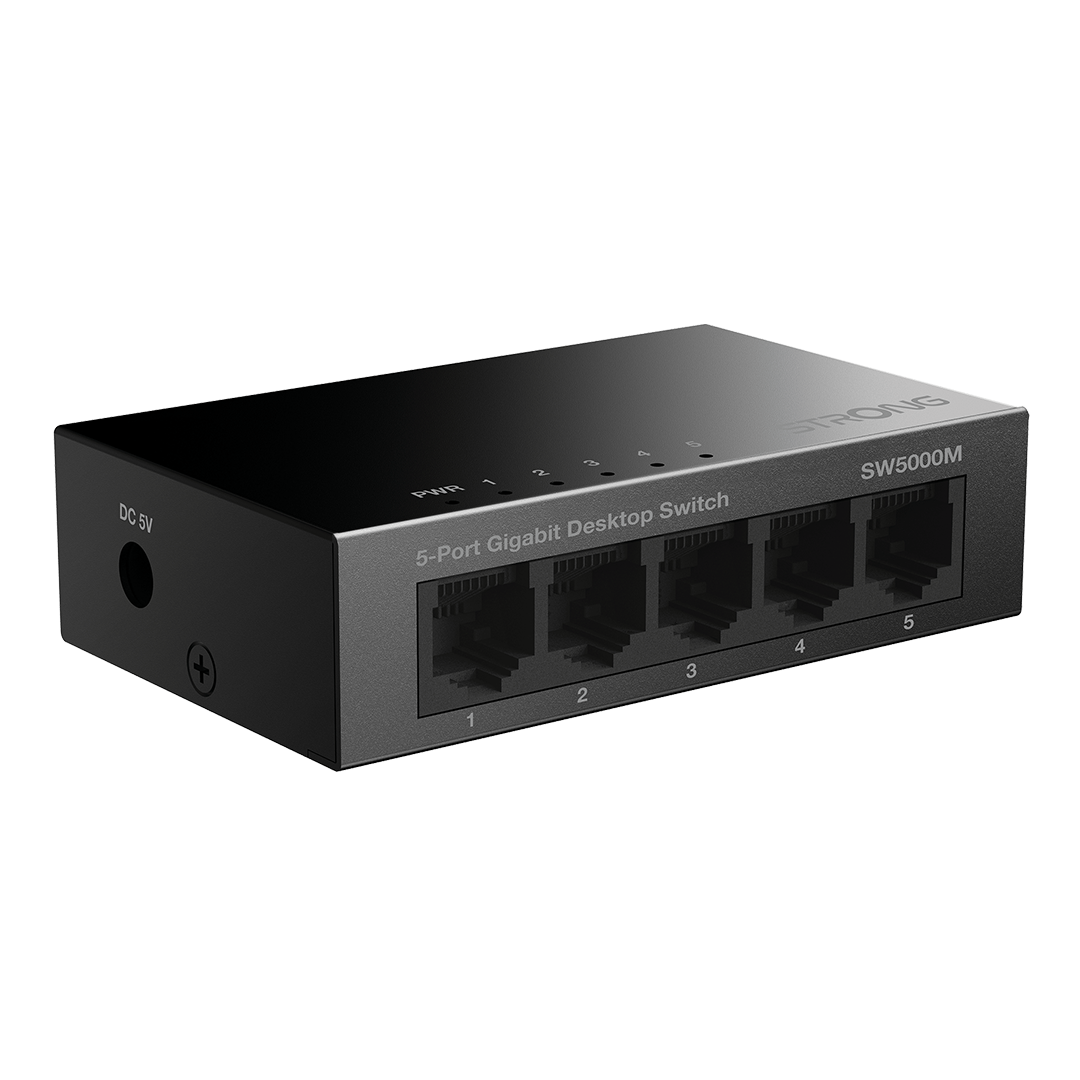 STRONG | 5 Port Gigabit Switch (Metal) | SW5000MUK | Ireland