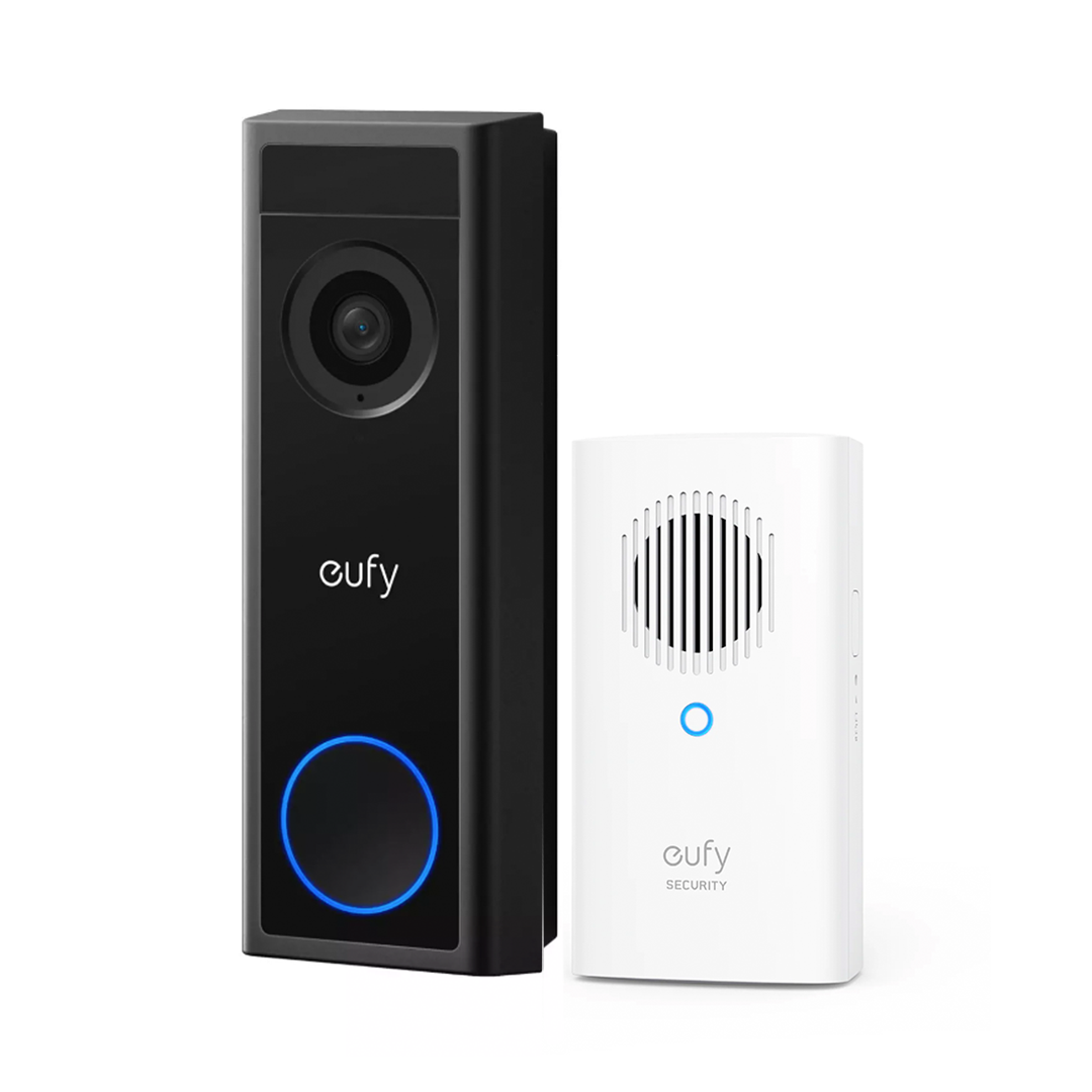 Eufy C31 Video Doorbell 2K with 32GB Micro SD Card with MiniBase Chime