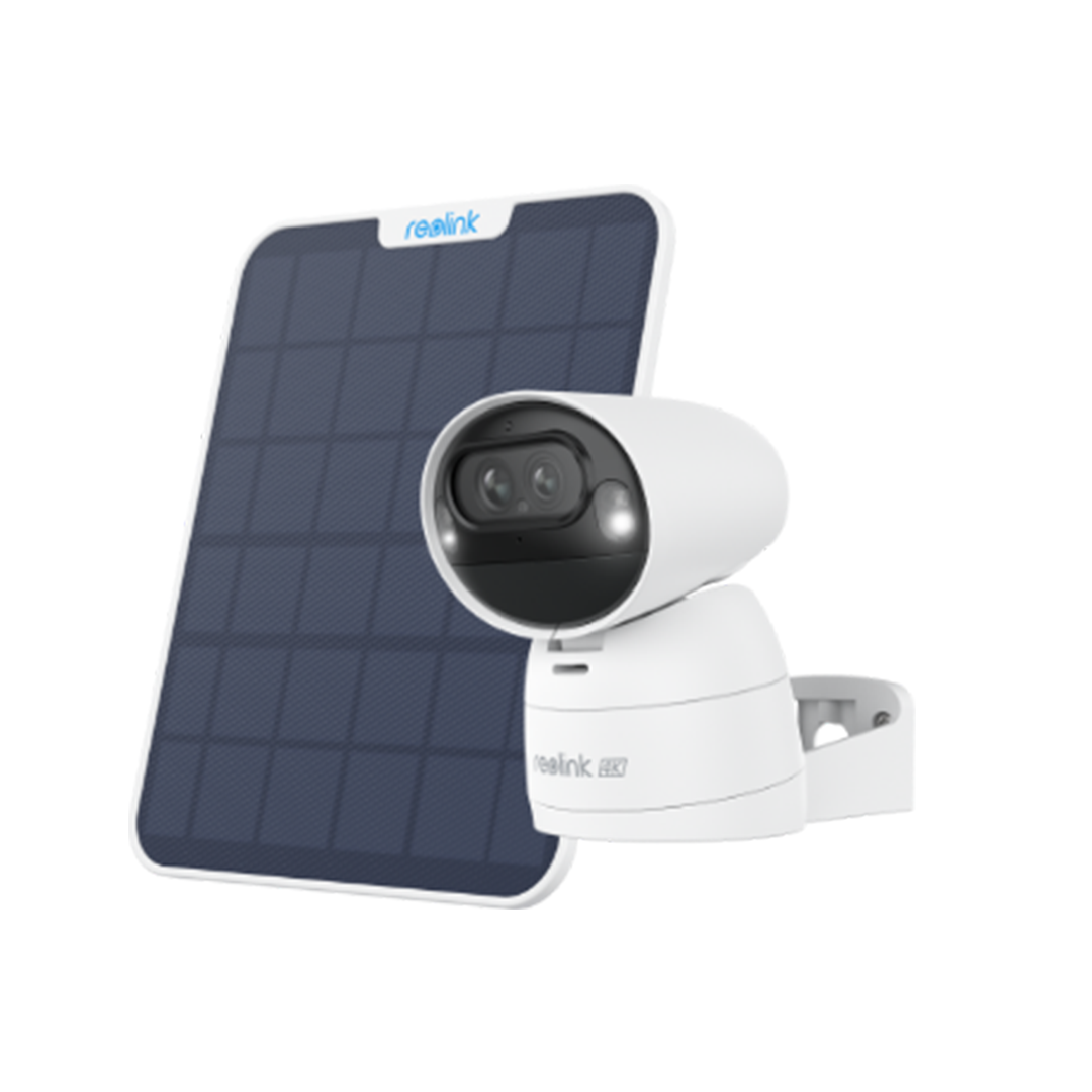 Reolink Argus Track | 4K Dual-Lens Wi-Fi Solar Camera | Auto-Zoom Tracking
